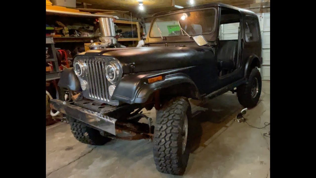 CJ7 rear end removal (Finally)!!! - YouTube