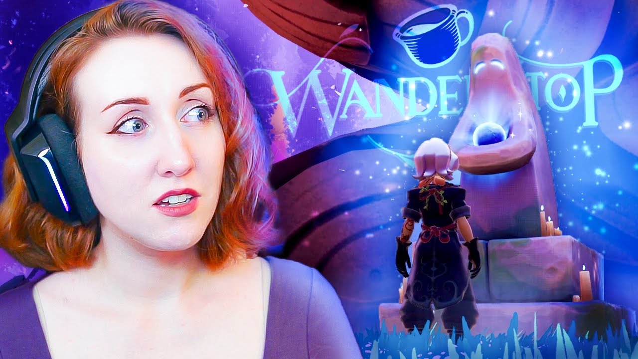 This game is hiding something sinister... (Wanderstop) - YouTube
