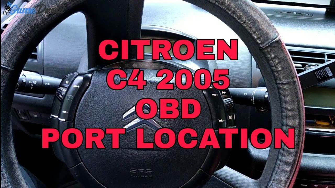 Citroen C4 2005 Diagnostic OBD2 Port Location 🚗👨‍🔧 - YouTube