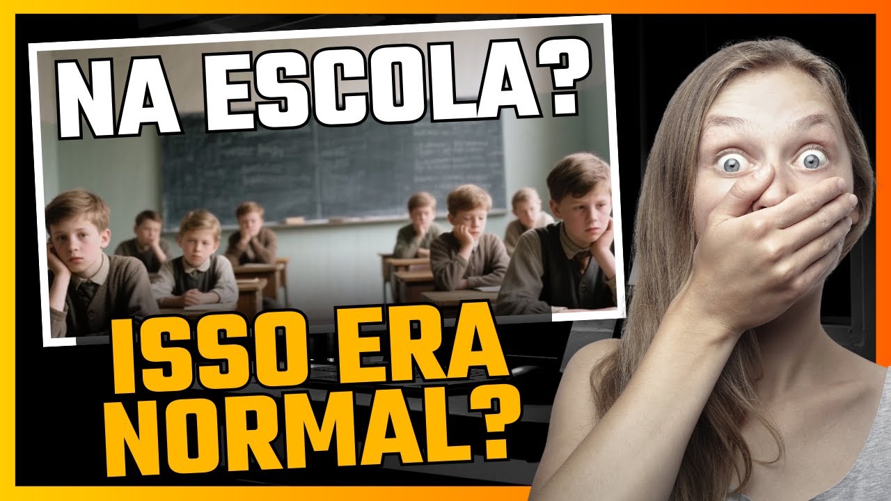Como Eram as Escolas de Antigamente: Você Não Vai Acreditar! - YouTube