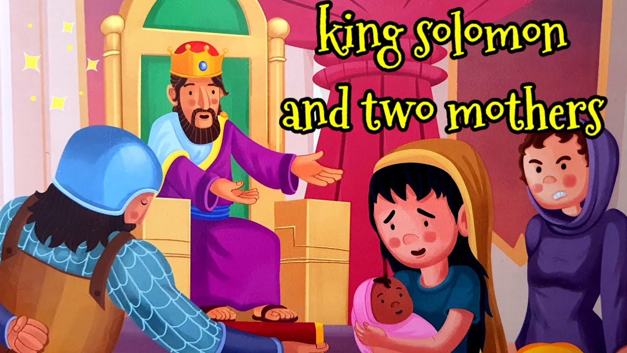 King Solomon and two mothers/ Bible story for kids/ Merry Christmas ...