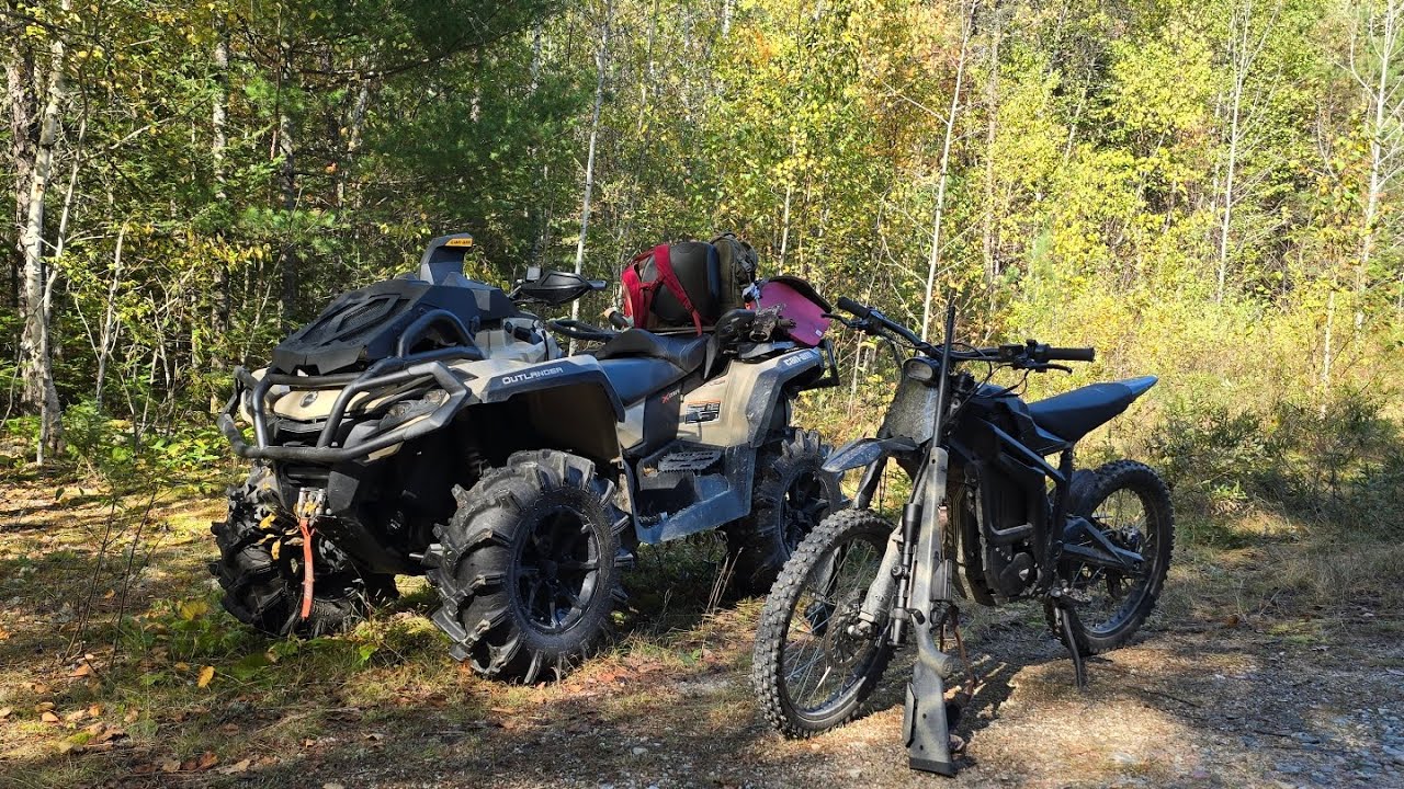 Talaria MX5 out in moose country. - YouTube