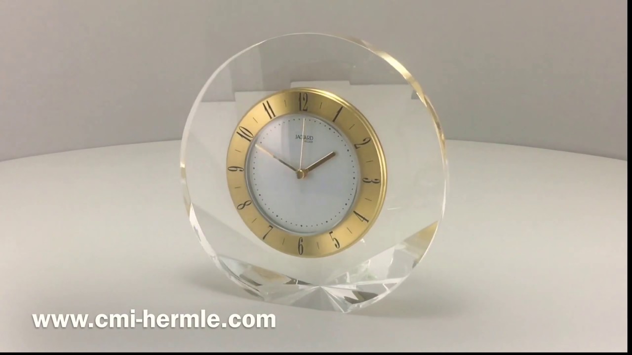 Jaccard Quartz Table Clock - YouTube