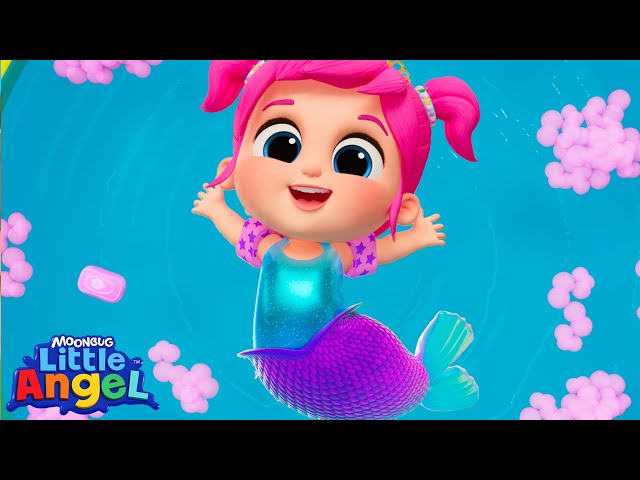 Mermaid Jill Makes a Splash! 🫧 Jill's Playtime | Little Angel Kids ...