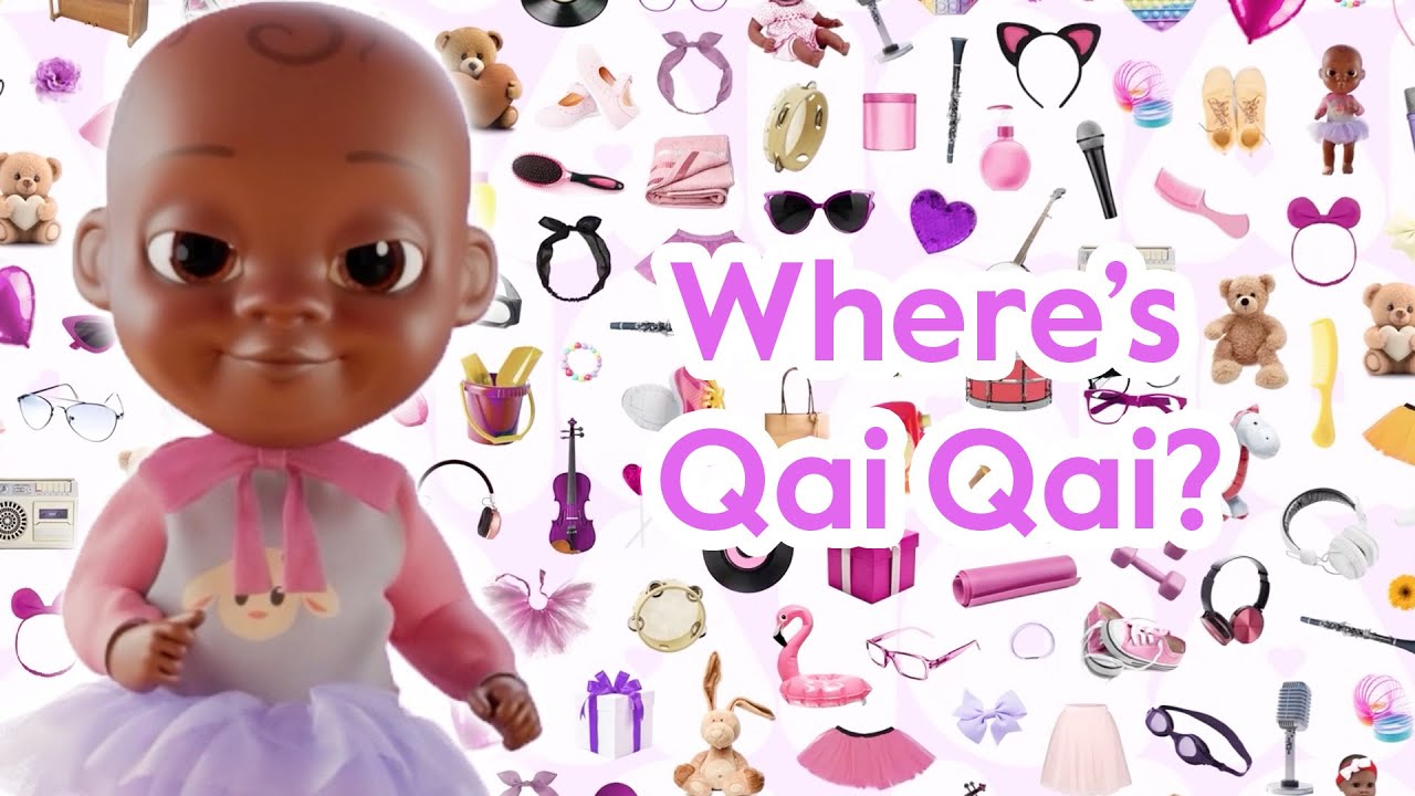 I Spy 🔎 - Where's Qai Qai? Valentine's Day | Qai Qai Cartoons & Videos ...