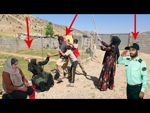 bazgasht shvear khiant kar baraye sand sakhtaman baes narahati esharf ve farzandan shod😡😡