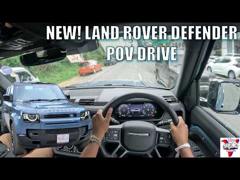 NEW! Land Rover Defender POV Drive and Review (Villo Auto Cars)