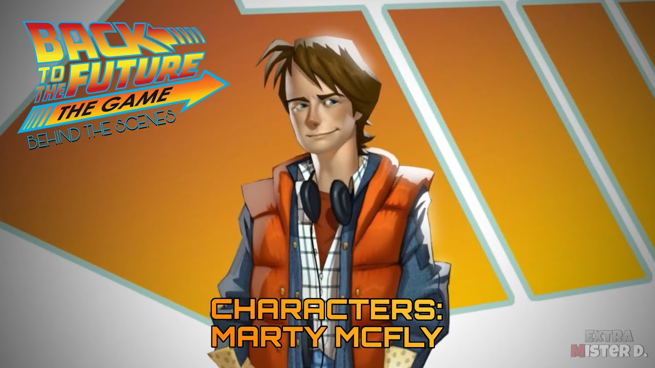 Back to the Future - The Game: Characters - Marty McFly - YouTube