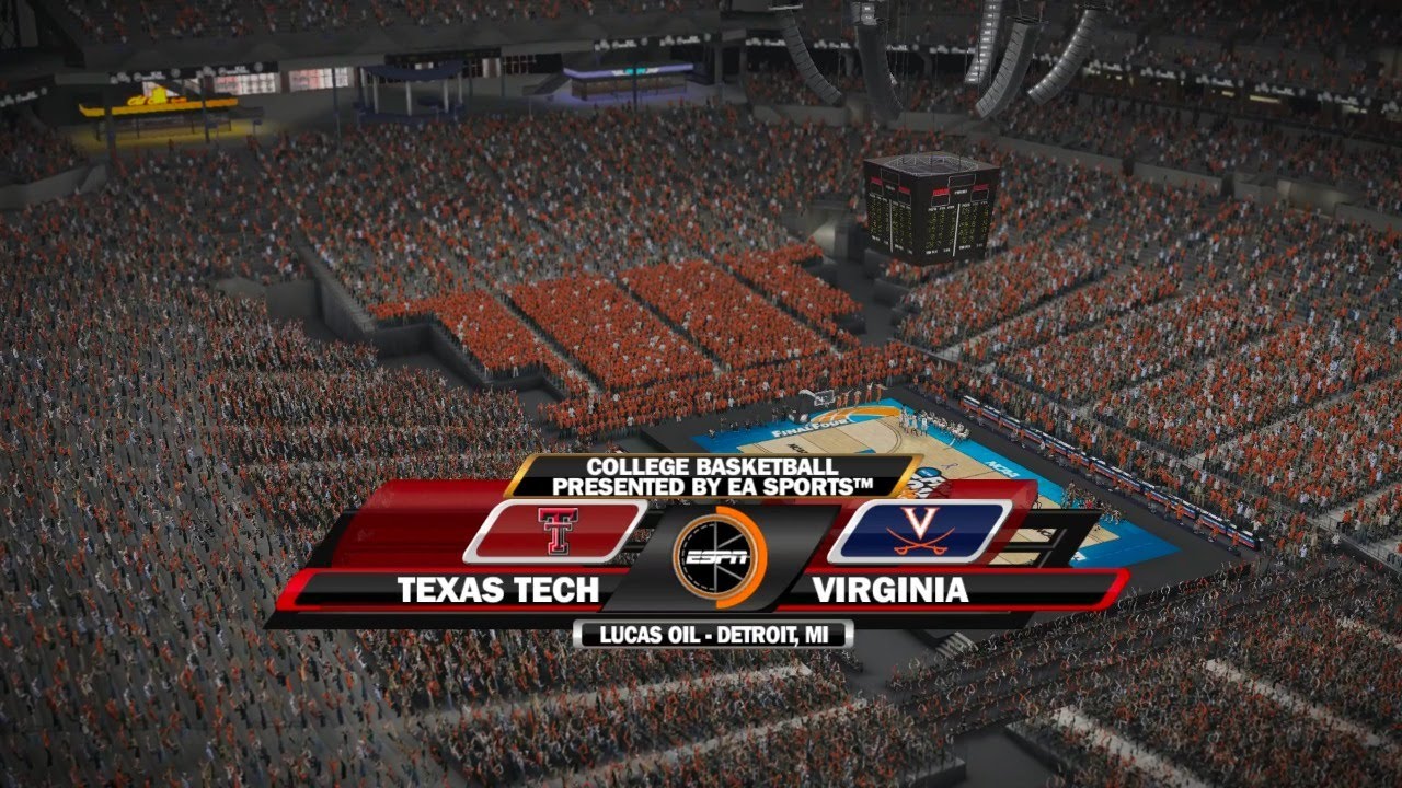 March Madness 2020 - #7 Virginia vs #10 Texas Tech - 1st round - YouTube