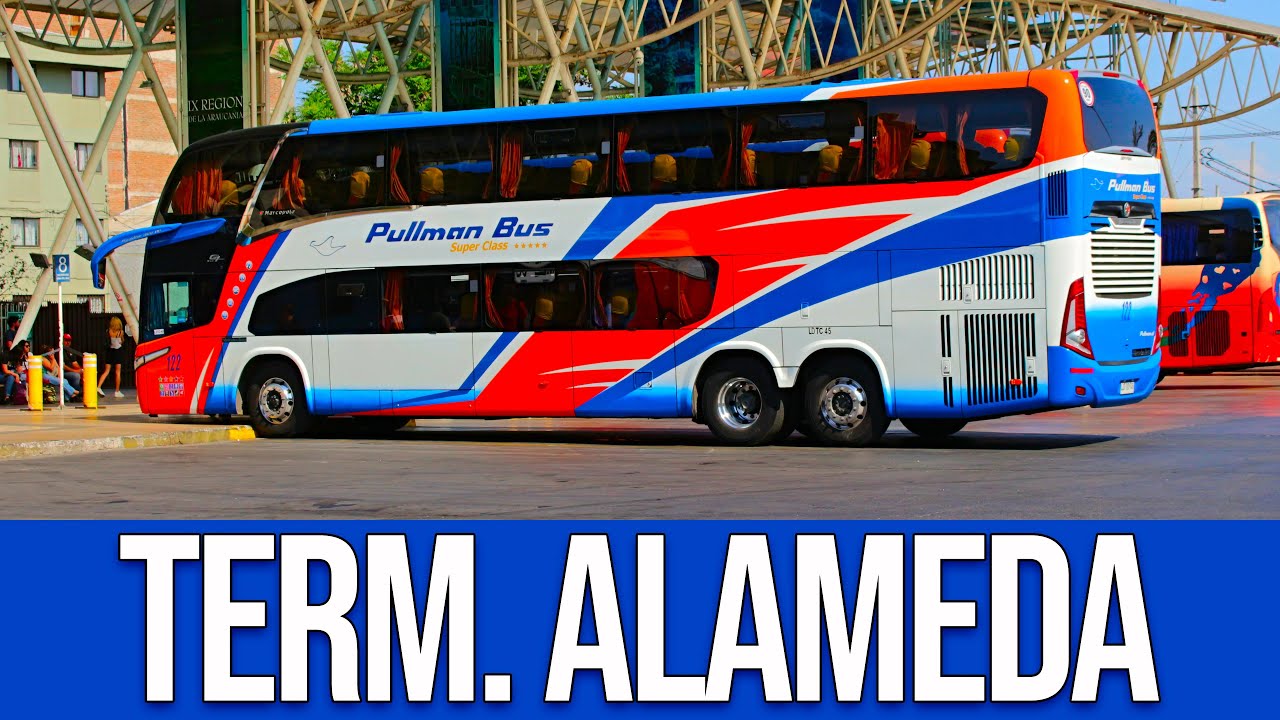 Rodoviárias #15 - Santiago/Chile (Terminal Alameda) - YouTube