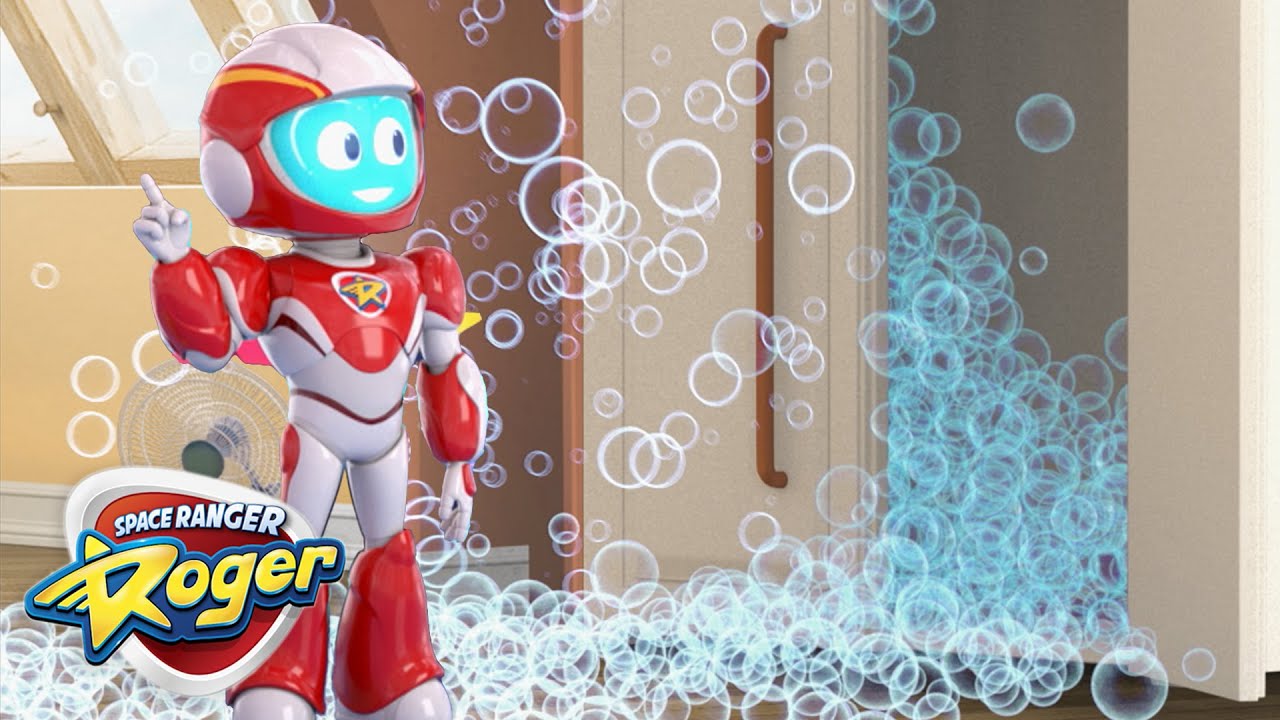 Space Ranger Roger's Bubble Trouble | Funny Kids Cartoon Video - YouTube