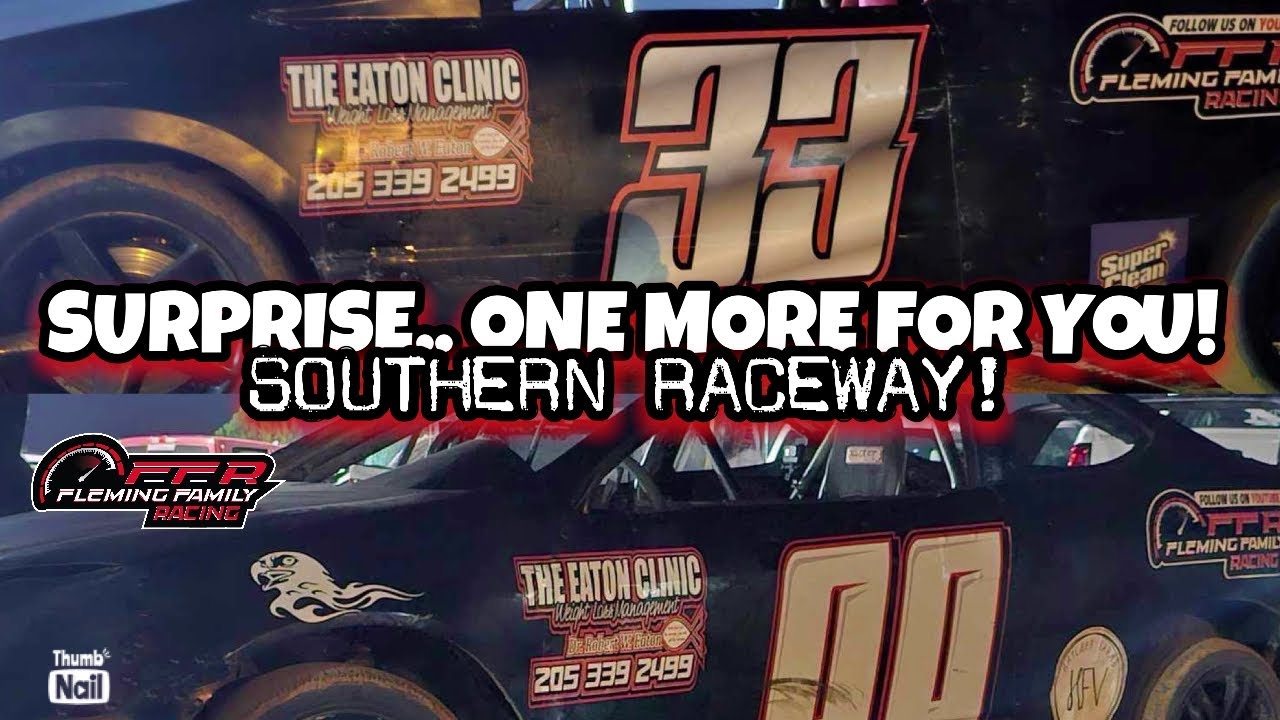 SURPRISE!!!! One Last Race at Southern Raceway - YouTube
