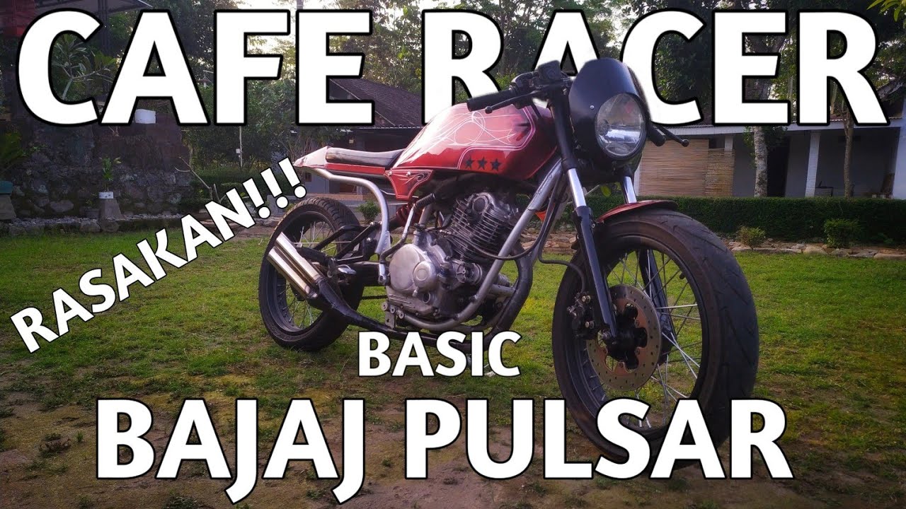 Bajaj Pulsar 180 custom cafe racer!!! - YouTube