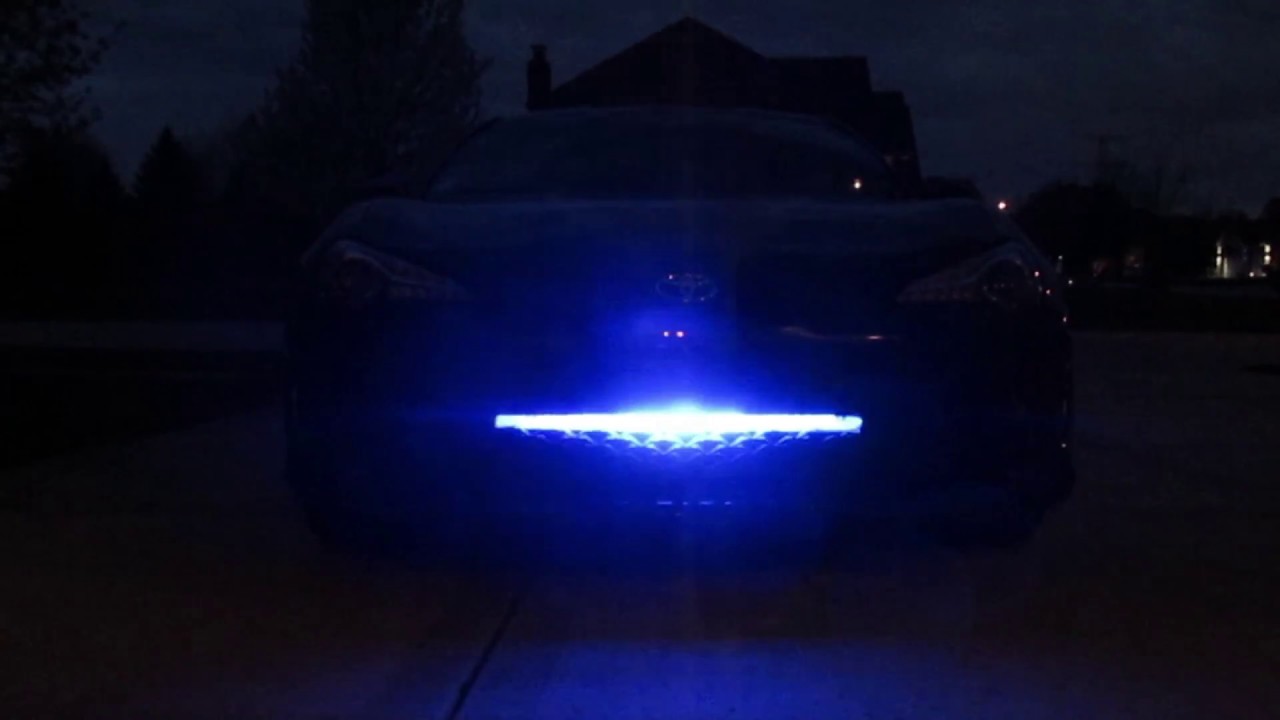 2017 Toyota GT86 Knight Rider Light LED Scanner - YouTube