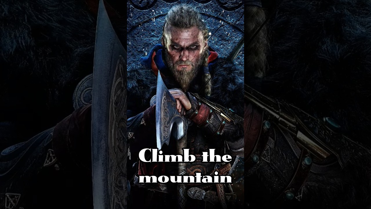 Climb the mountain Assassin's Creed Valhalla - YouTube