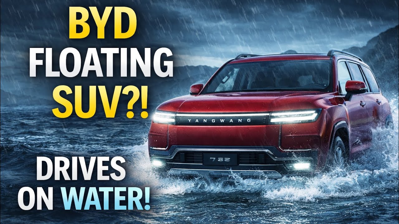 BYD’s SUV That Can Float on Water — Yangwang U8 Explained # ...