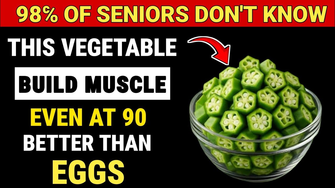 Build Muscle After 70: THIS VEGETABLE PROTEIN Works BetterThan Eggs ...
