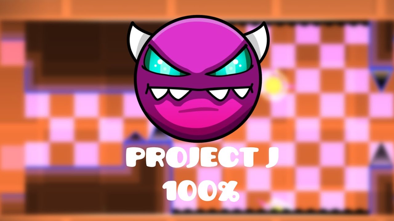 Я прошёл Project J за 1110 попыток | Geometry Dash - YouTube
