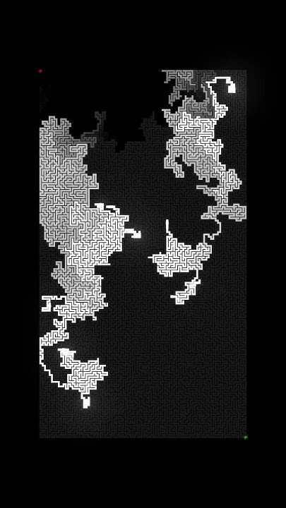 A* Pathfinding Algorithm Solving a Maze #godot #pridemonth - Agender Flag - YouTube