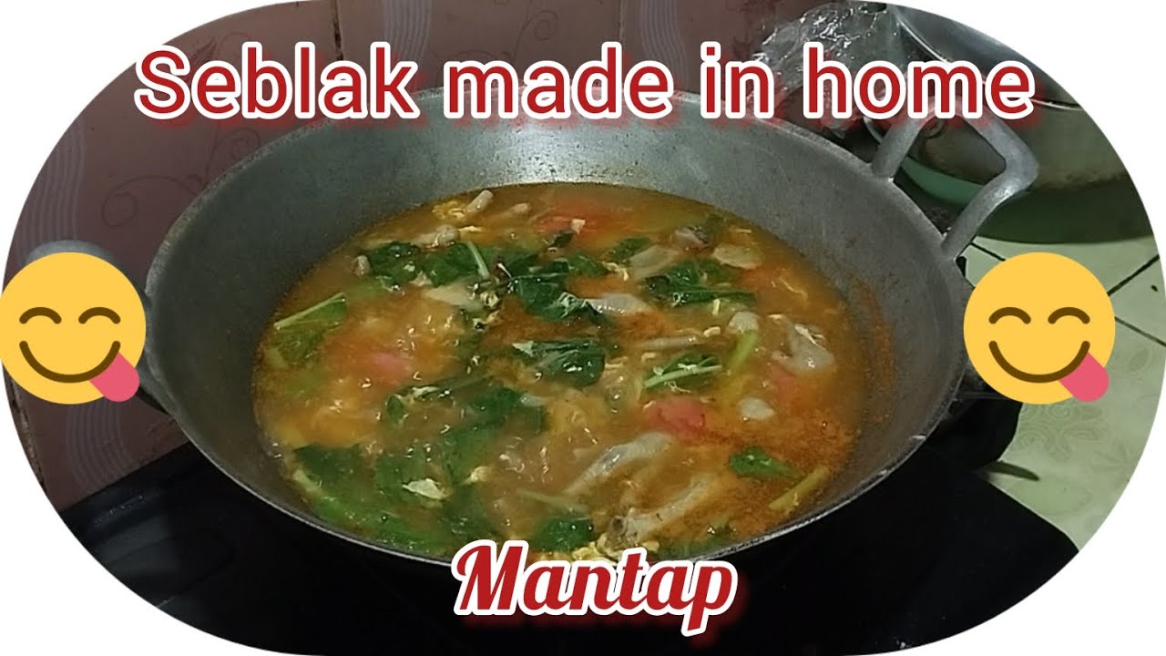 Seblak made IN HOME | SEBLAK KUAH PEDAS - YouTube