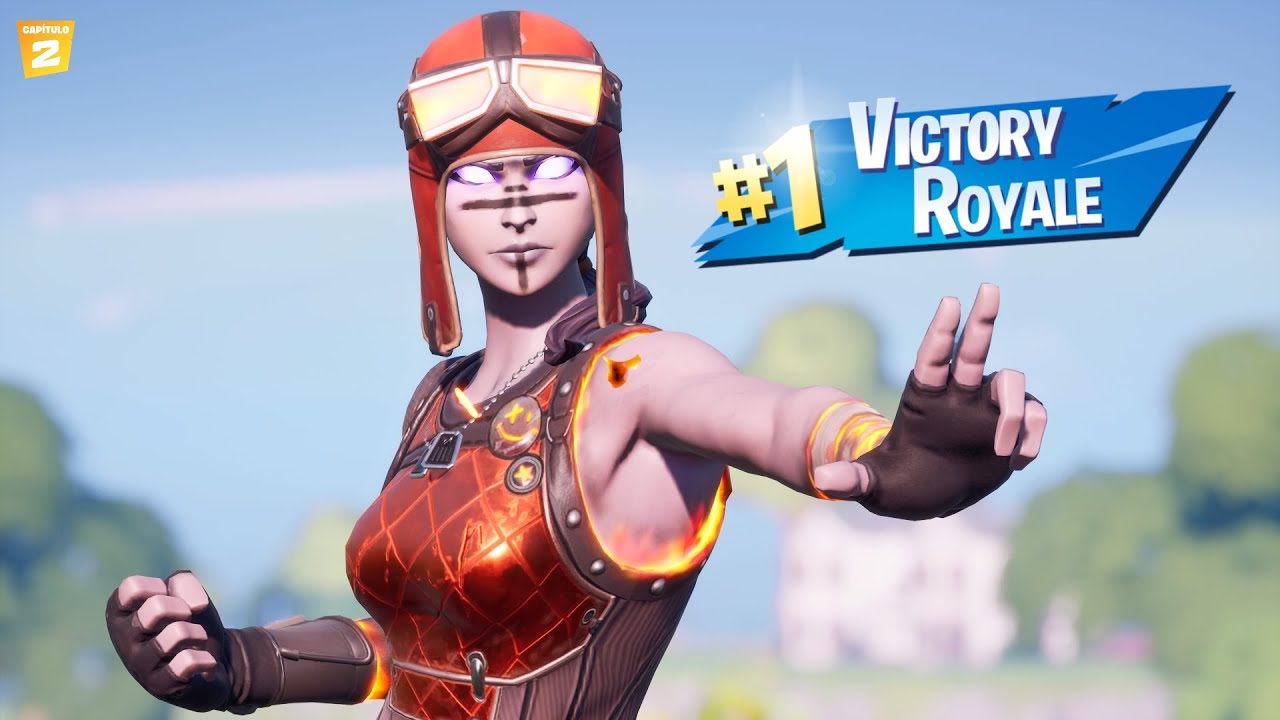 Victoria con la skin LLAMARADA Fortnite - YouTube