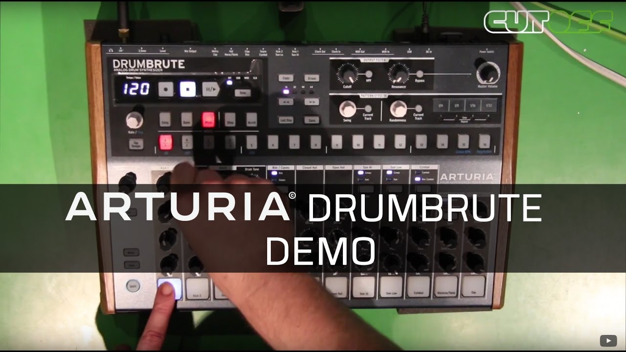 Arturia DrumBrute Demo - YouTube