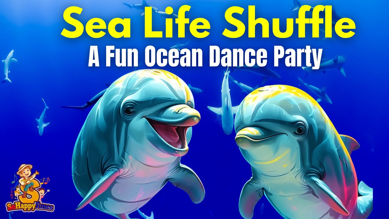 Underwater Dance Party: Sea Creatures Get Down! | Let's Dance! Ocean ...