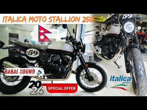 Nepal’s Affordable Cafe Racer: Italica Moto Stallion 250 || Review ...
