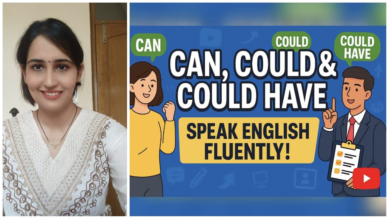 "Speak Fluent English with 'Can' & 'Could' — Day-to-Day Examples Inside ...