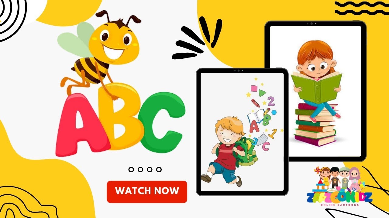 Learn ABC alphabets For toddler and kids with @ZaazooKidz enjoy! - YouTube