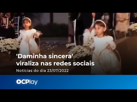 'Daminha sincera' viraliza nas redes sociais