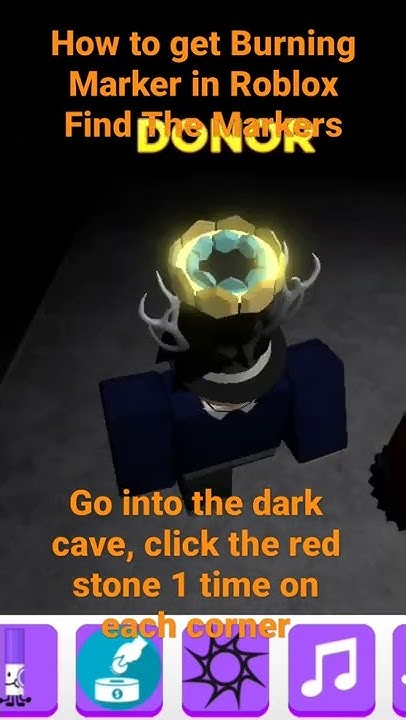 How to get Burning Marker in Roblox Find The Markers #shorts - YouTube