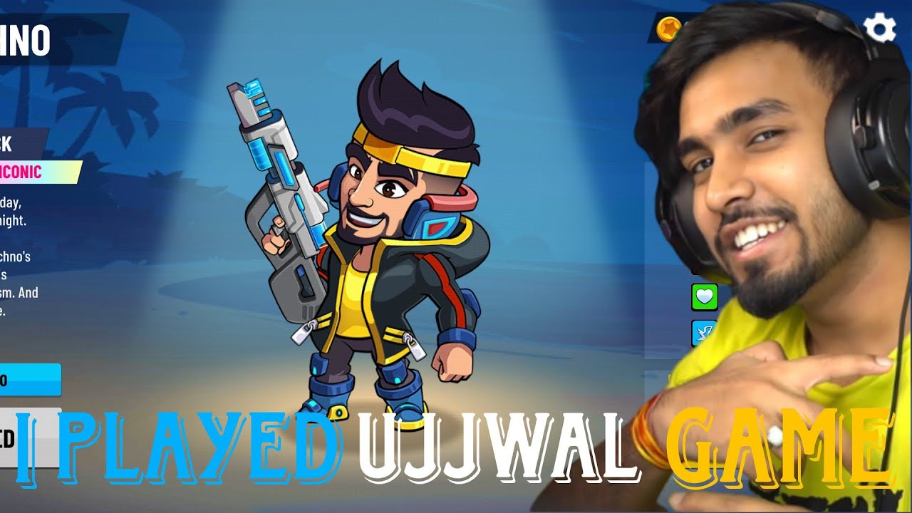 PLAYING @TechnoGamerzOfficial GAME ON MOBILE || BATTLE STARS GAMEPLAY ...