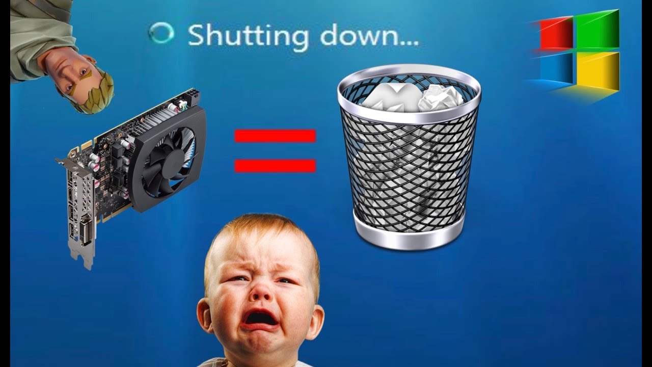 when you have a trash gpu with fornnite - YouTube