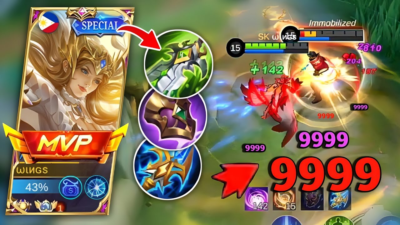 TOP GLOBAL ALICE NEW BEST BUILD WITH BOD OP!! UNSTOPPABLE | ALICE ...