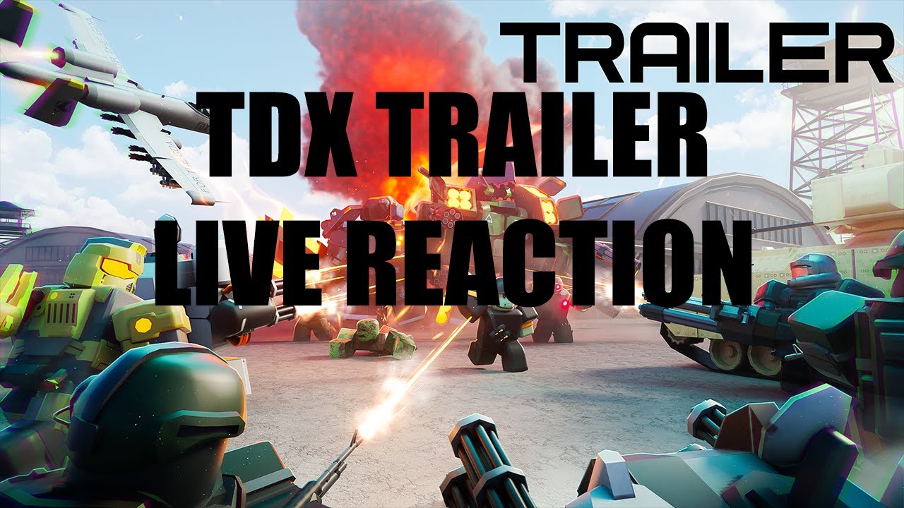 TDX Trailer || LIVE REACTION - YouTube