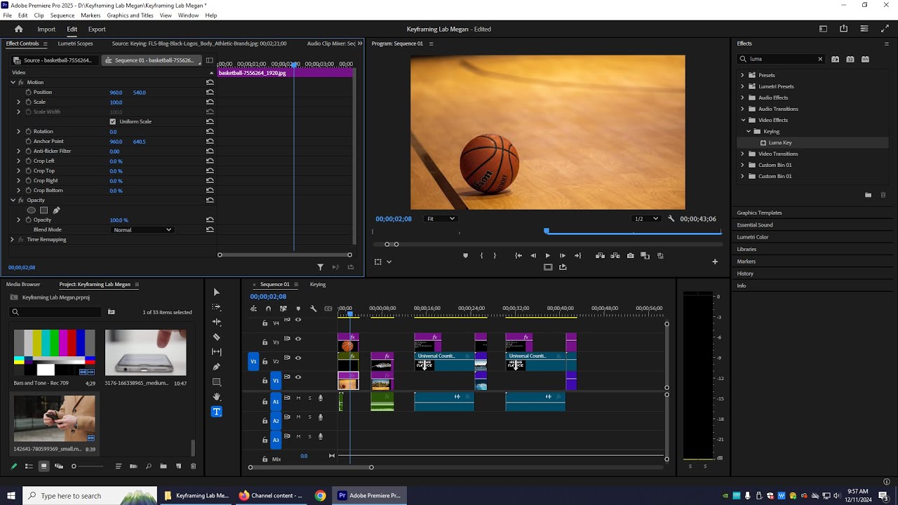 Basketball, Feather, and Blending Modes - YouTube