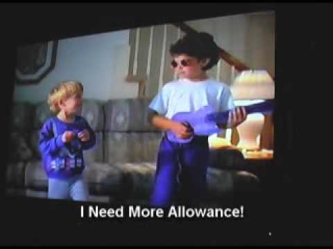 "I Need More Allowance!" By the young Garneau Band - YouTube