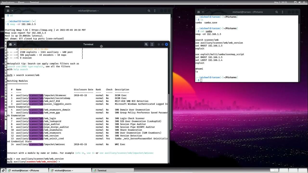 Exploiting SAMBA Badlock Vulnerability on Metasploitable Linux - YouTube