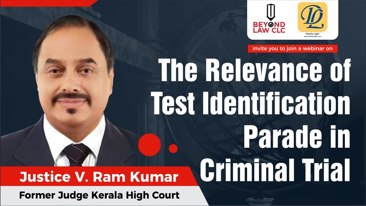 The relevance of Test Identification Parade in Criminal Trial - YouTube