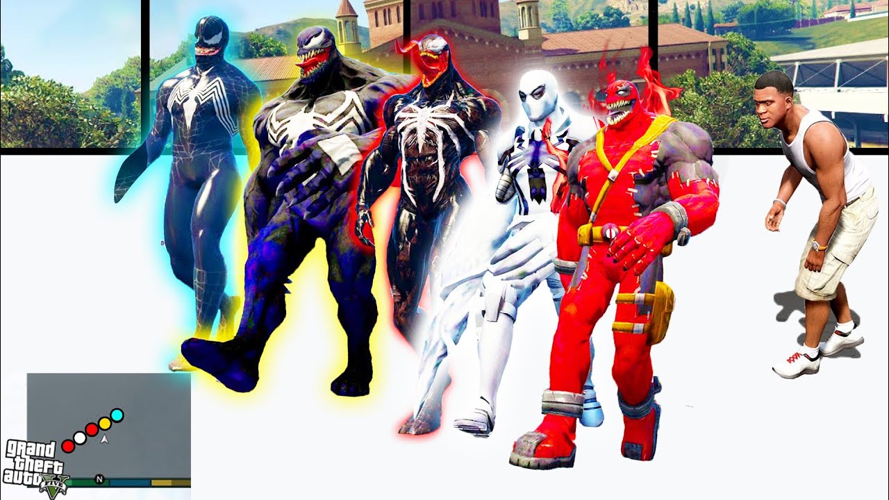 JOINING SCHOOL TO GET EVERY GOD VENOM SUIT In GTA5 - YouTube