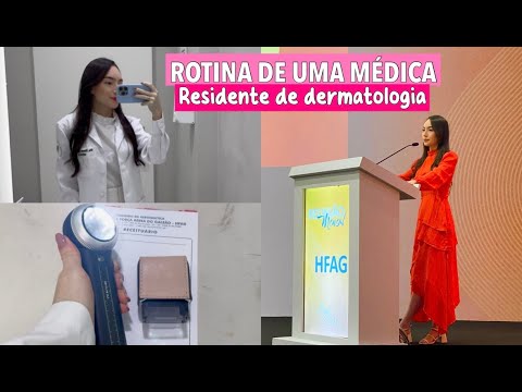 MEDVLOG ROTINA DE UMA MÉDICA RESIDENTE DE DERMATOLOGIA - Harumy Nakanishi