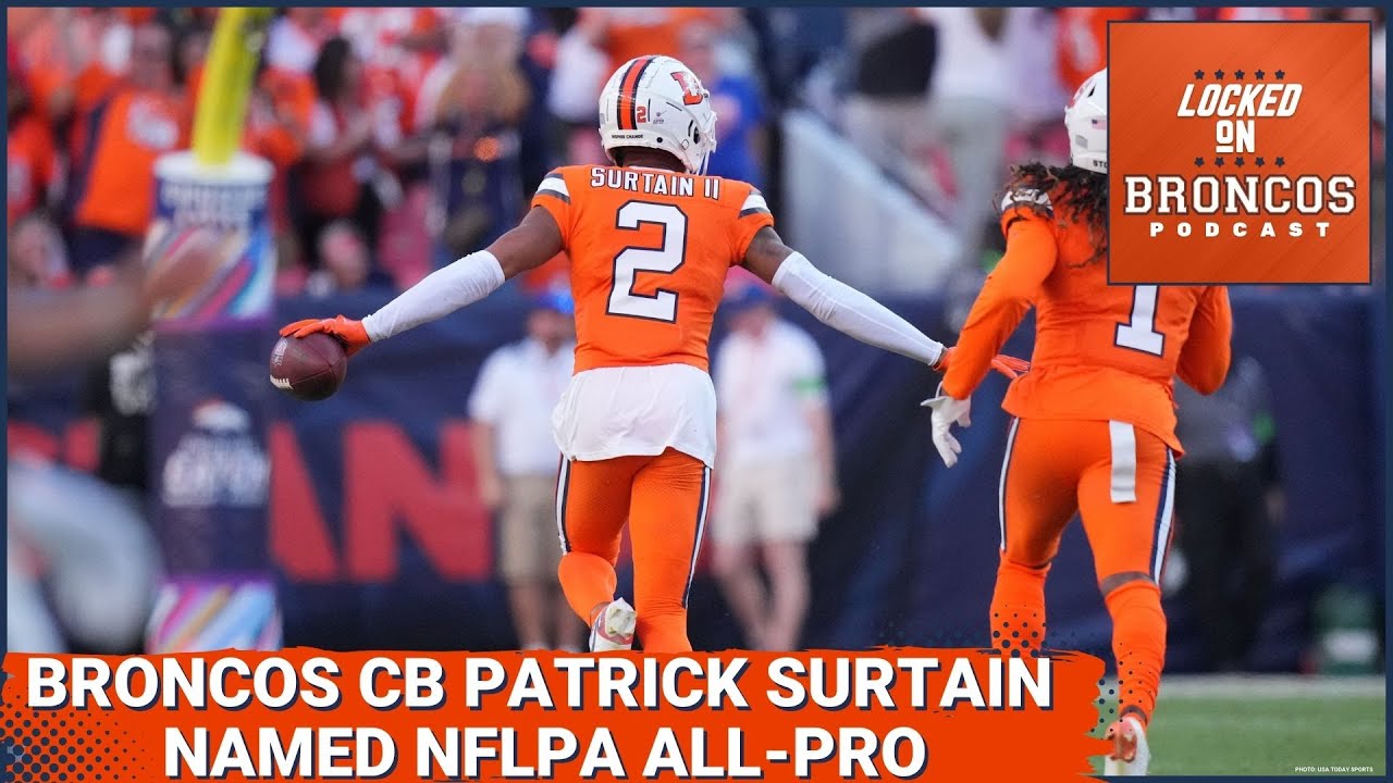 Denver Broncos cornerback Patrick Surtain continues to elevate - YouTube