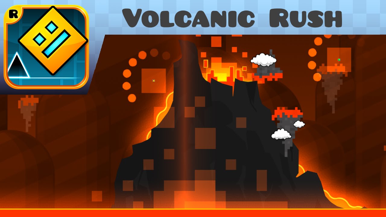 Geometry Dash - Volcanic Rush (3 Coins) (Easy Demon) - by Manix - YouTube