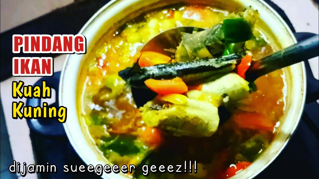 dijamin SEGER!!! Resep pindang ikan kembung kuah kuning ..Sedapnya ...