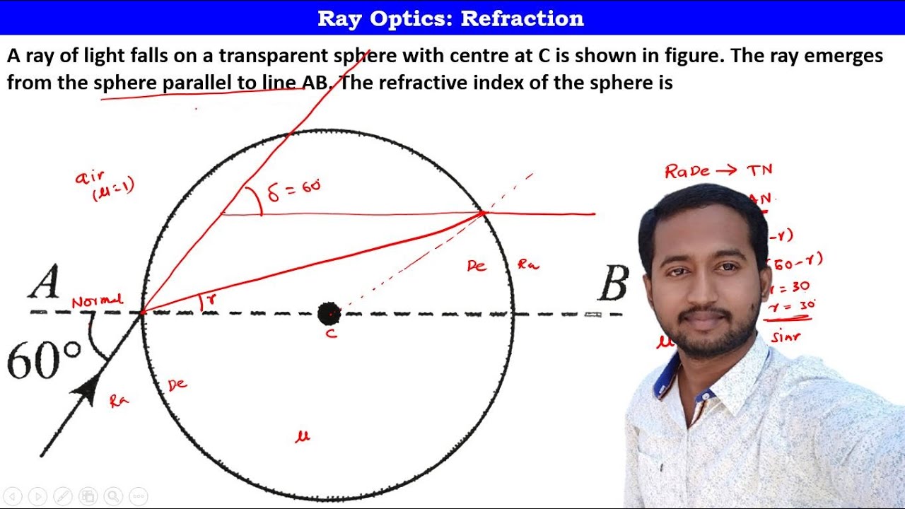Ray Optics: Refraction || NEET & JEE Practice questions - YouTube