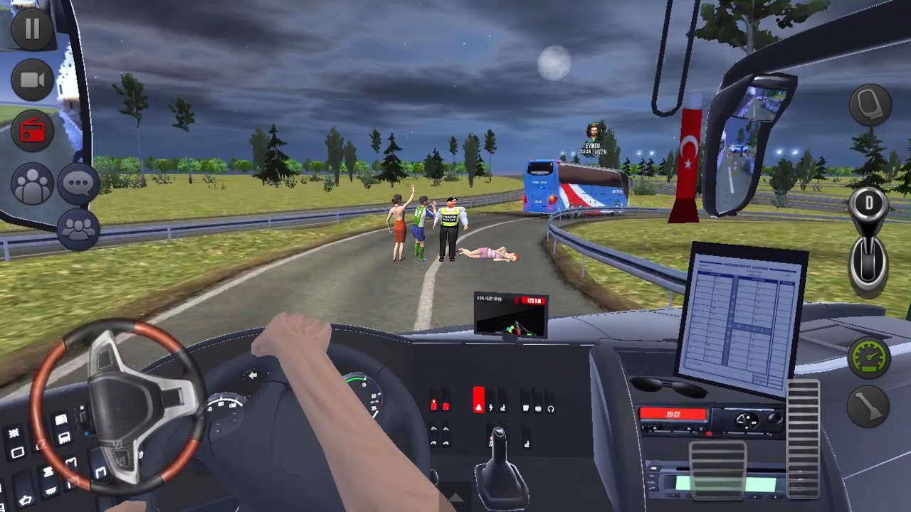 Scary Night City Bus Game 🚍🌈 Bus Simulator : Ultimate Multiplayer! Bus ...