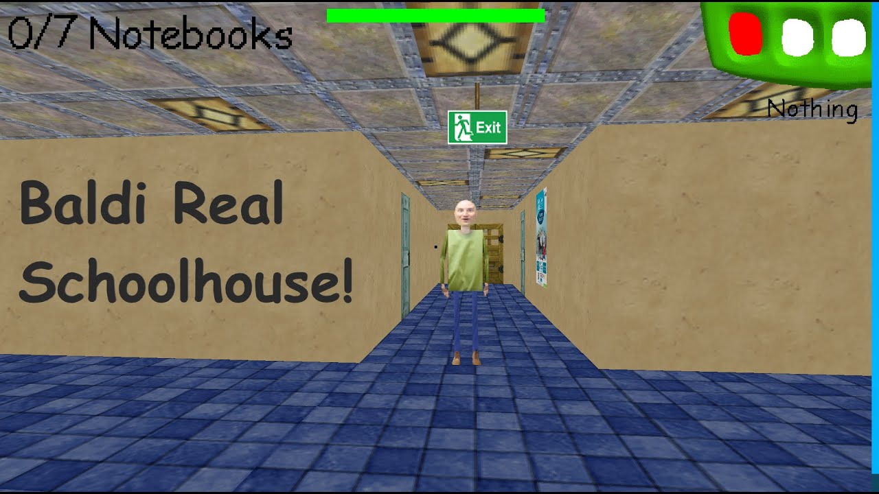 Baldi's Basics Realistic Edition! | V.1.4.3 | Baldi's Basics Mod! - YouTube