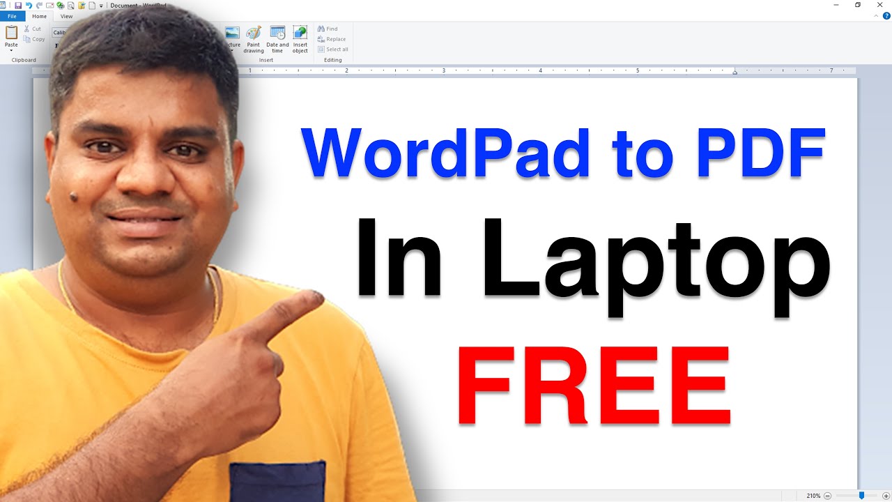How To Convert WordPad To PDF In Laptop BEST METHOD YouTube How To Convert WordPad To PDF In Laptop BEST METHOD YouTube