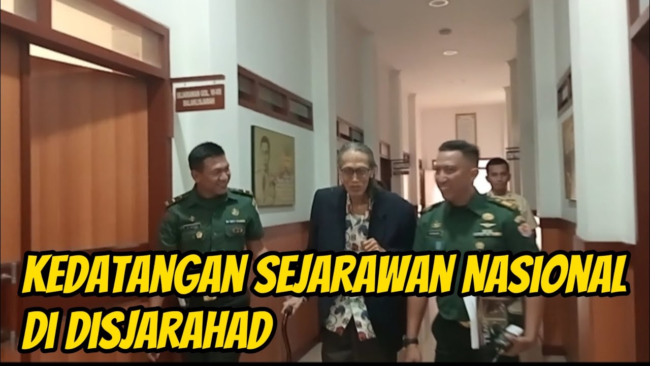 KEDATANGAN SEJARAWAN NASIONAL DI DISJARAHAD #bandung #sejarah # ...